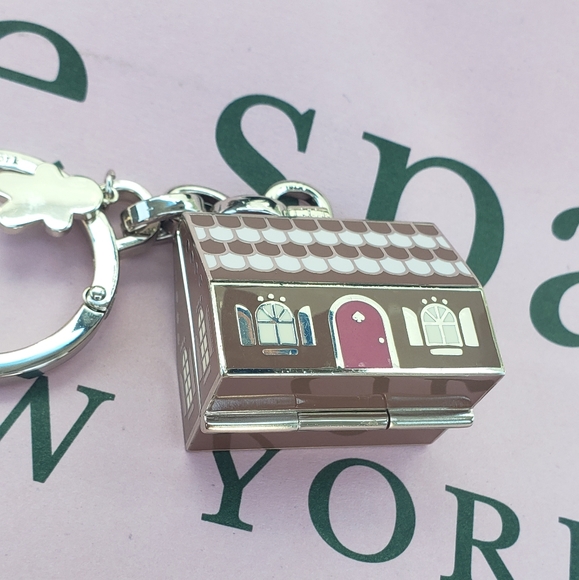kate spade | Accessories | Kate Spade Gingerbread House Key Fob ...